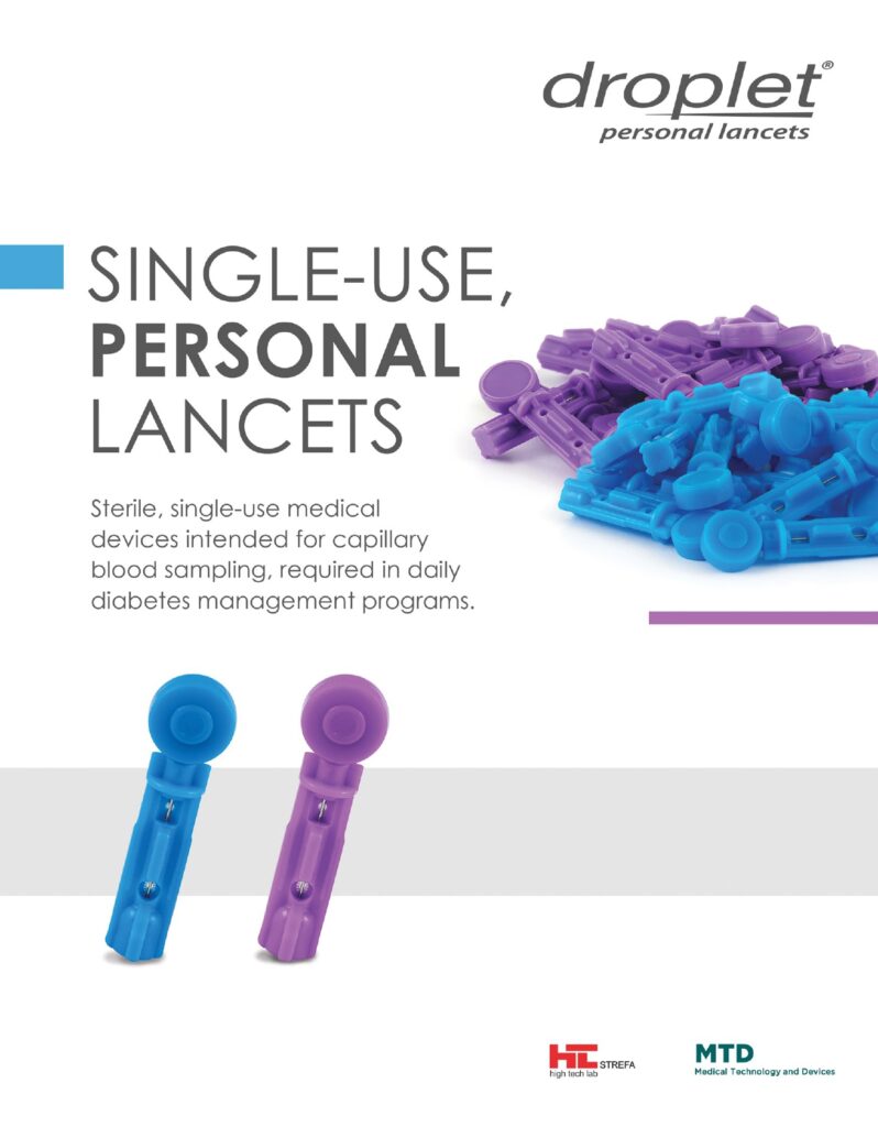 droplet personal lancets - High Tech Lab